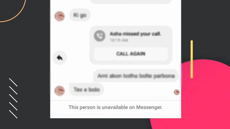 What Is "This Person Is Unavailable On Messenger" - Ways To Fix It ...
